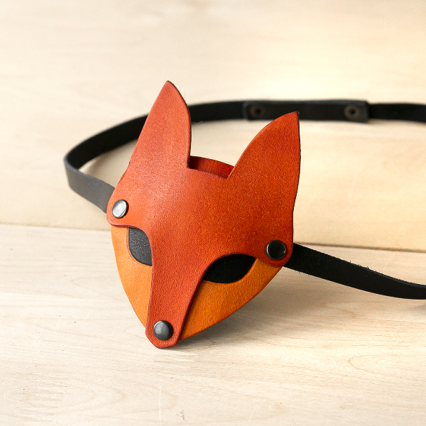 Leather Eye Patch, Halloween Eye Patch, Fox Eye Patch, LARP | Inspire ...