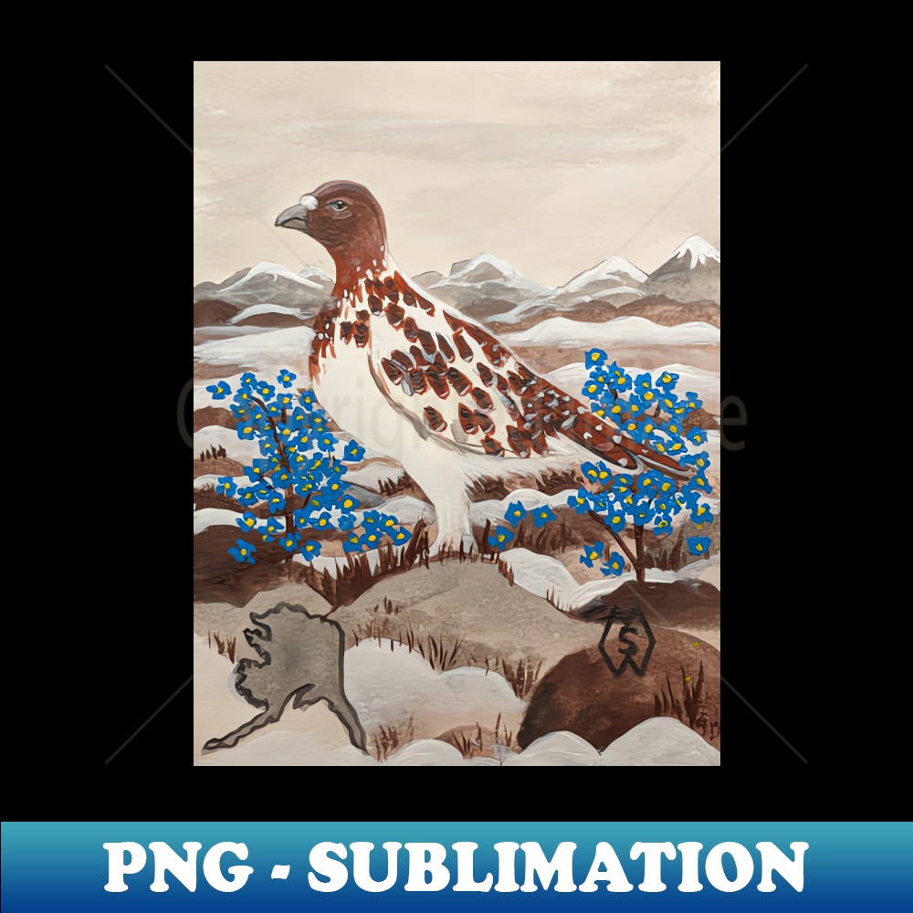 Alaska state bird and flower the willow ptarmigan and forget | Inspire ...