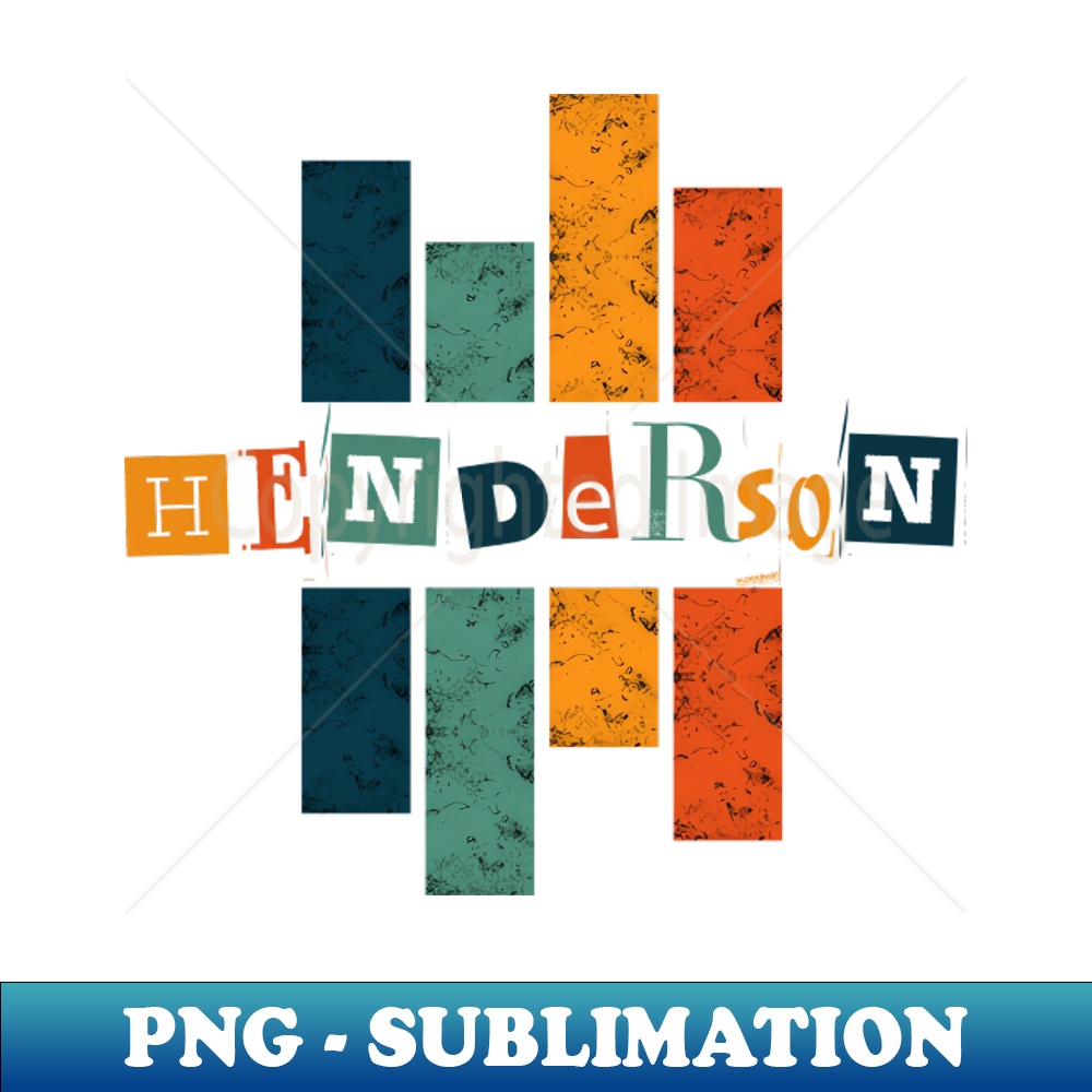 typography of henderson city - PNG Transparent Digital Downl - Inspire ...