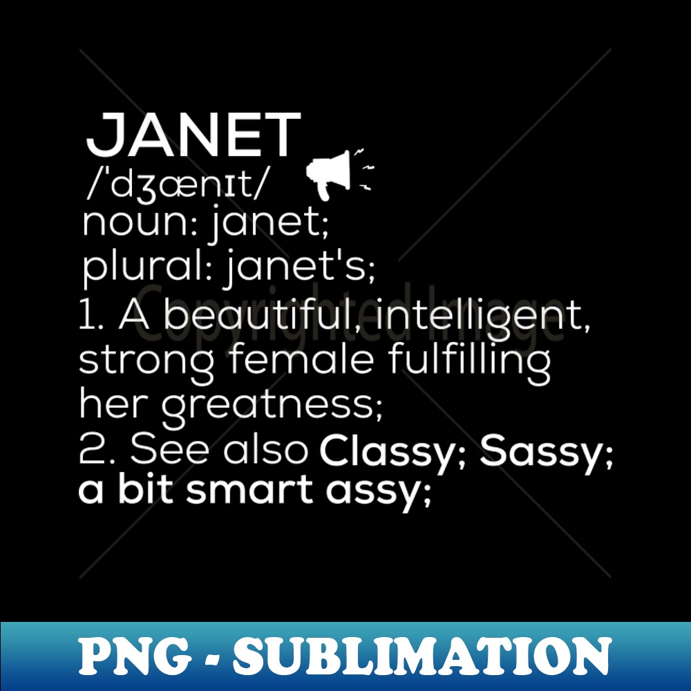 Janet Name Definition Janet Female Name - Premium Sublimatio | Inspire ...