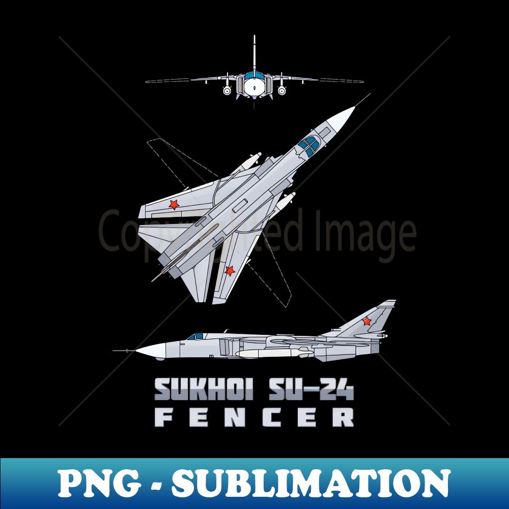 Sukhoi Su-24 Russian Fighter Bomber Plane Diagram Gift - Mod | Inspire ...