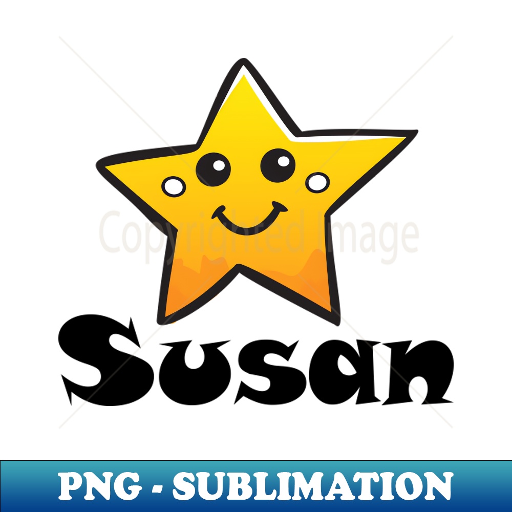 Susan Star Name - Professional Sublimation Digital Download - Inspire ...