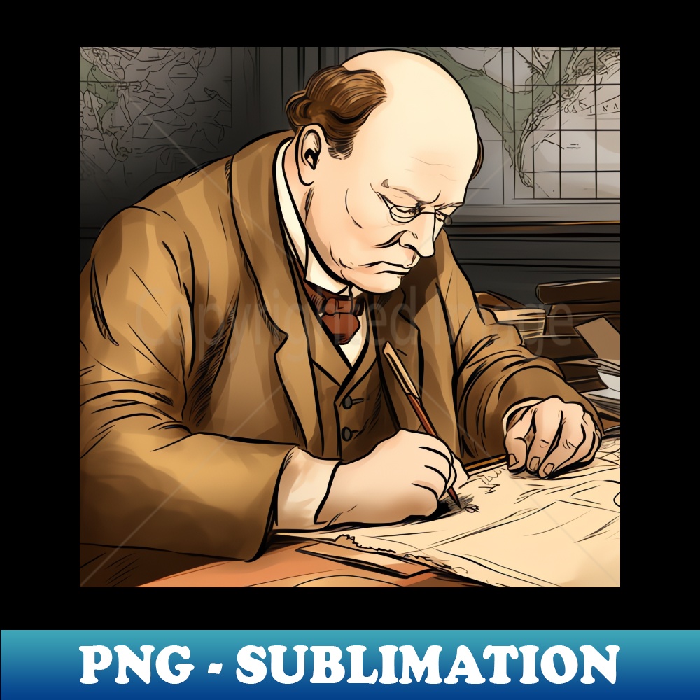 Winston Churchill - Creative Sublimation PNG Download - Tran | Inspire ...