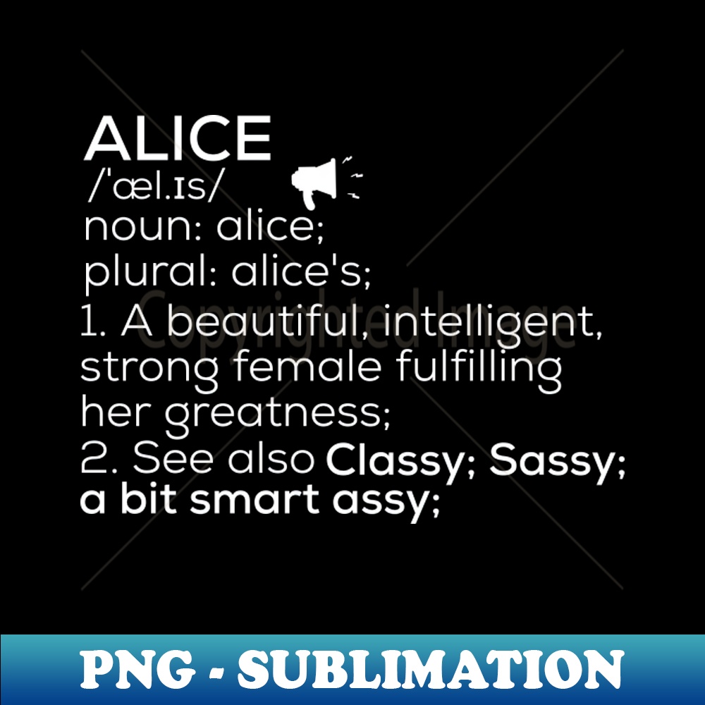 Alice Name Definition Alice Female Name - Professional Subli - Inspire ...