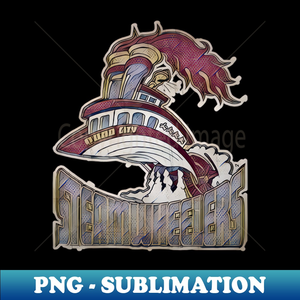 Quad City Steamwheelers - Aesthetic Sublimation Digital File | Inspire ...