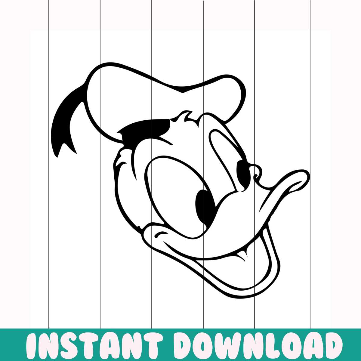 Donald duck svg free, disney svg, cartoon svg, face svg, ins | Inspire ...