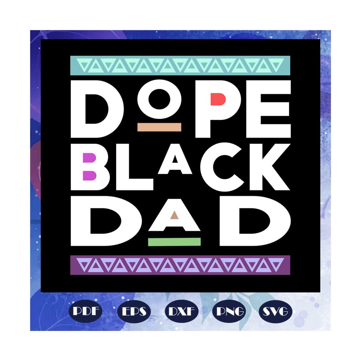 Dope black father svg, Proud black father svg, Black Father - Inspire ...