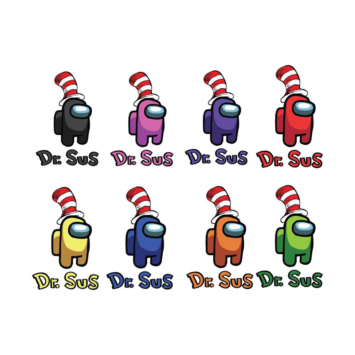 Dr Sus Bundle Svg, Trending Svg, Dr Seuss Svg, Dr Seuss 2021 - Inspire ...