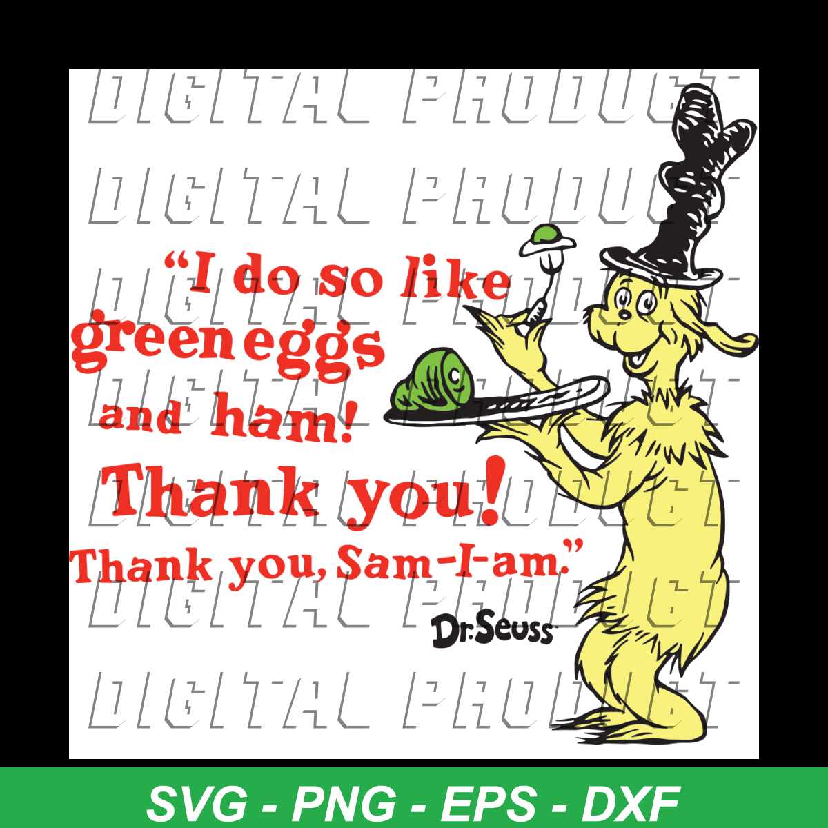 I Do So Like Green Eggs And Ham Svg, Dr Seuss Svg, Green Egg | Inspire ...