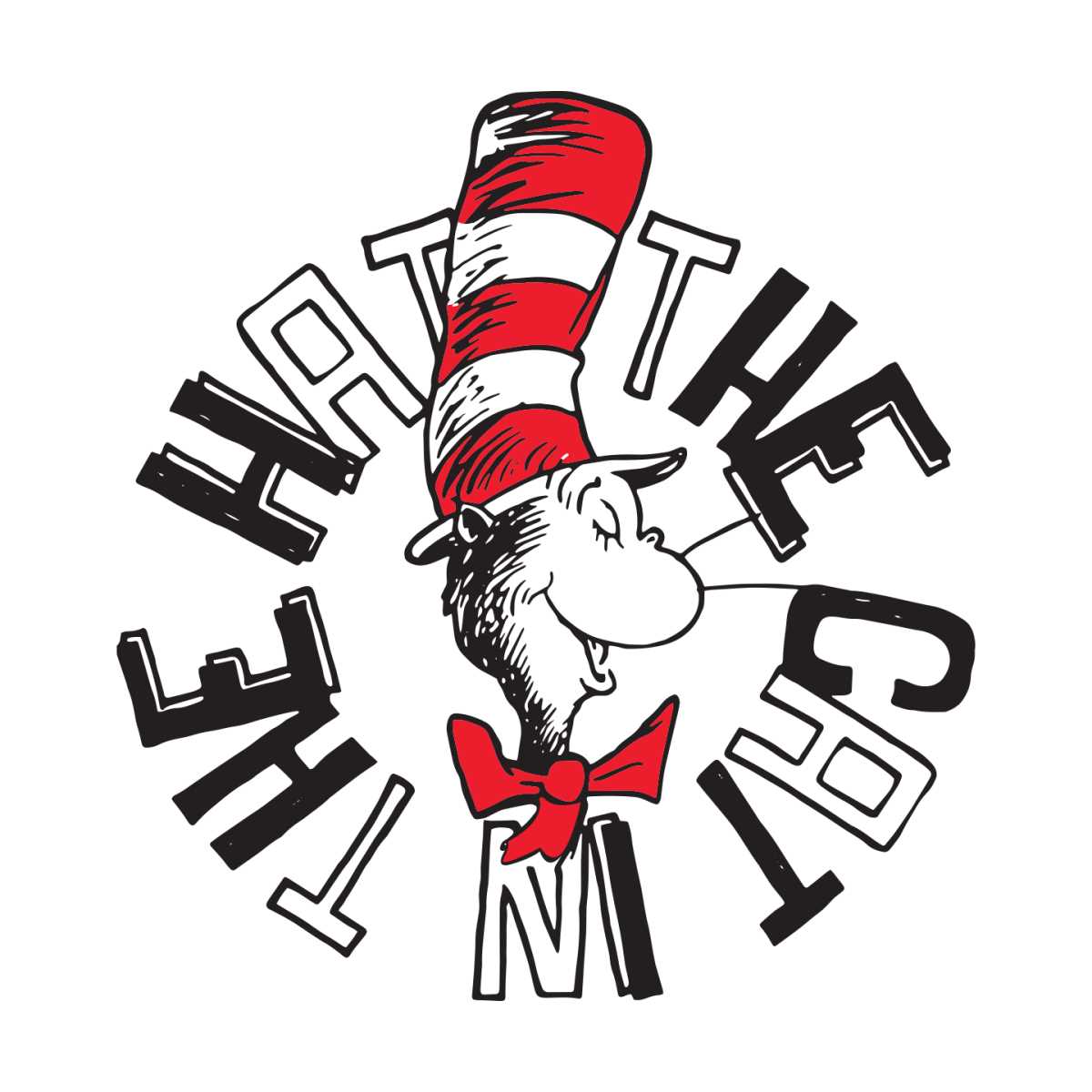 The Cat In The Hat Dr Seuss Svg, Dr Seuss Svg, Cat In The Ha | Inspire ...