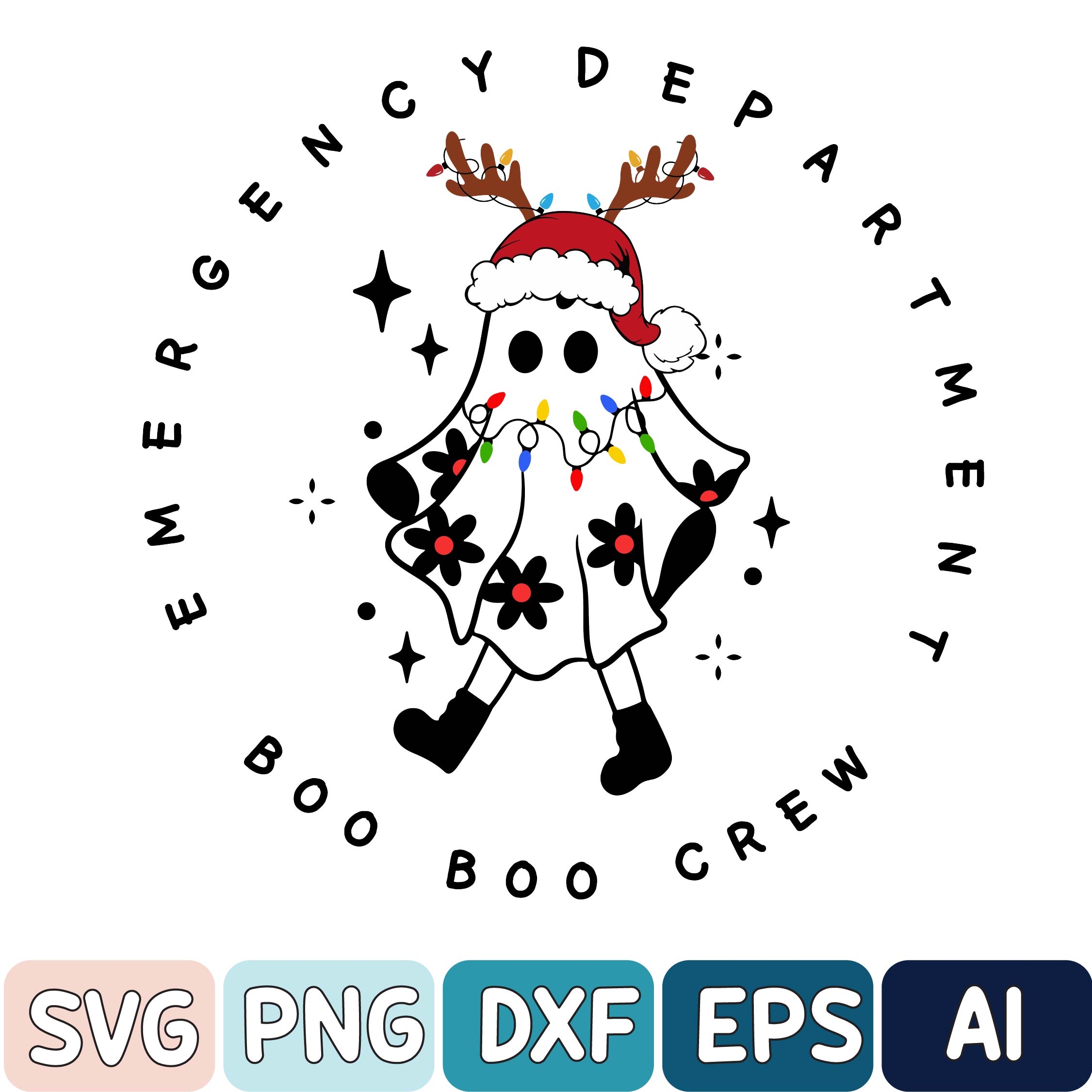 Christmas Emergency Department Er Nurse Xmas Svg, Crew Emerg | Inspire ...