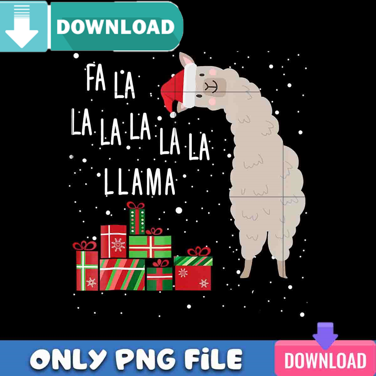 Fa La La Llama PNG Best Files Design Download | Inspire Uplift