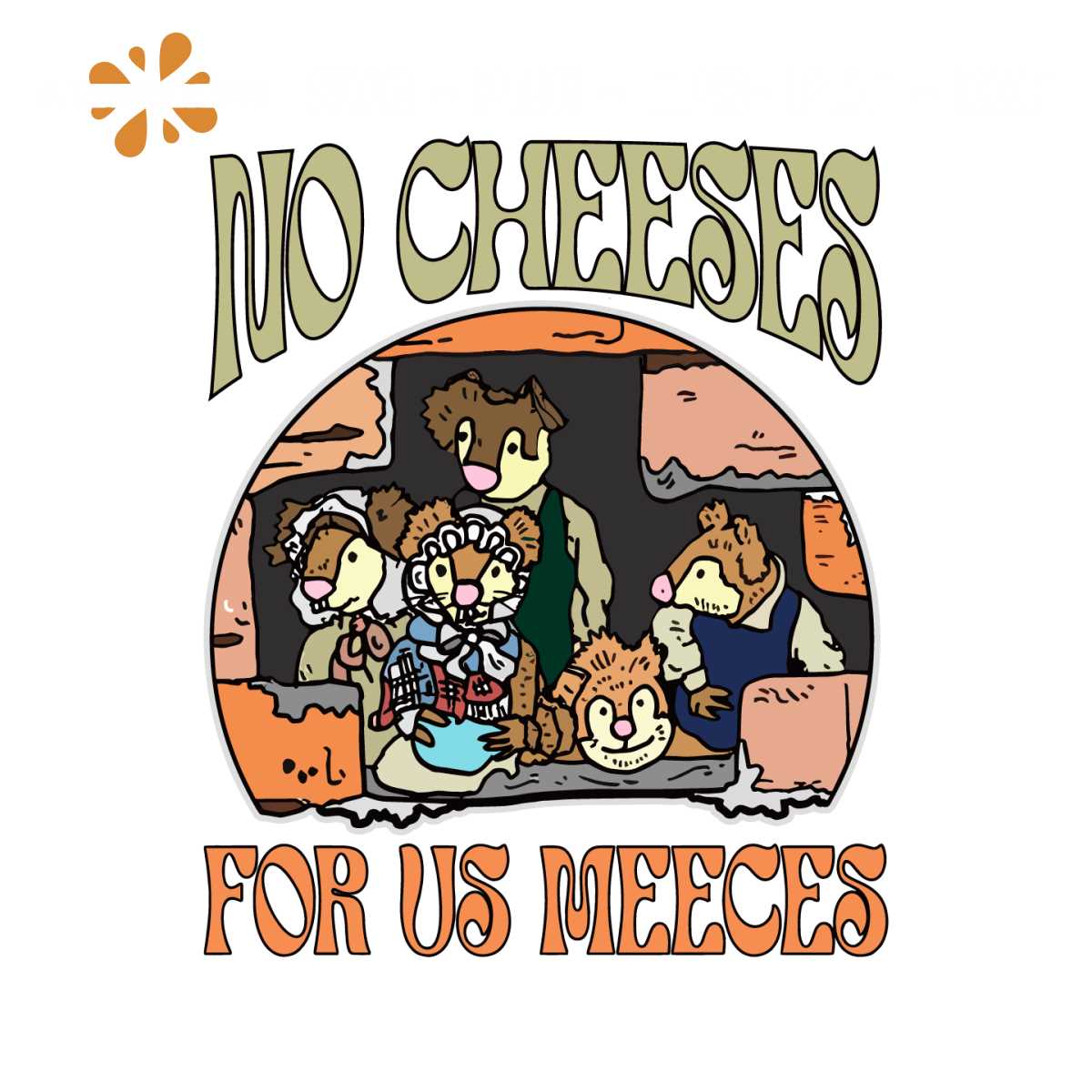 No Cheese For Us Meeces Muppet Christmas Carol Mice SVG | Inspire Uplift