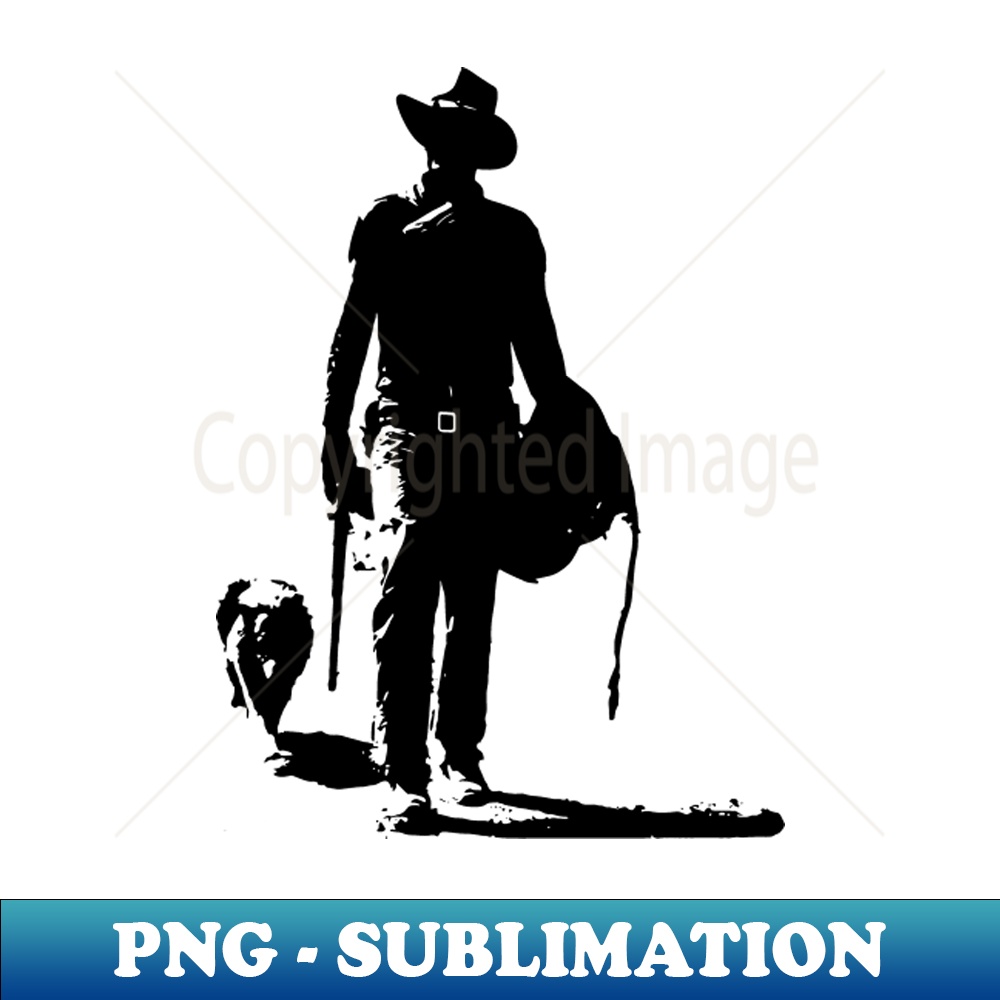 John Wayne Vintage Style - PNG Transparent Sublimation File | Inspire ...