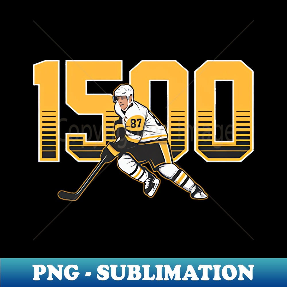 Sidney Crosby 1500 Points - Creative Sublimation PNG Downloa | Inspire ...