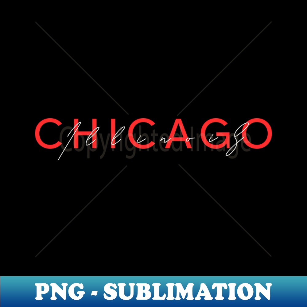 Chicago - Creative Sublimation PNG Download - Add a Festive - Inspire ...