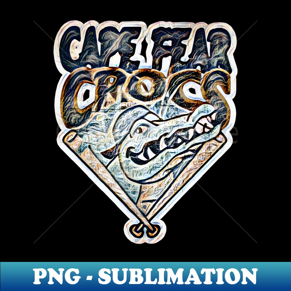 Cape Fear Crocs Baseball - Instant Sublimation Digital Downl | Inspire ...