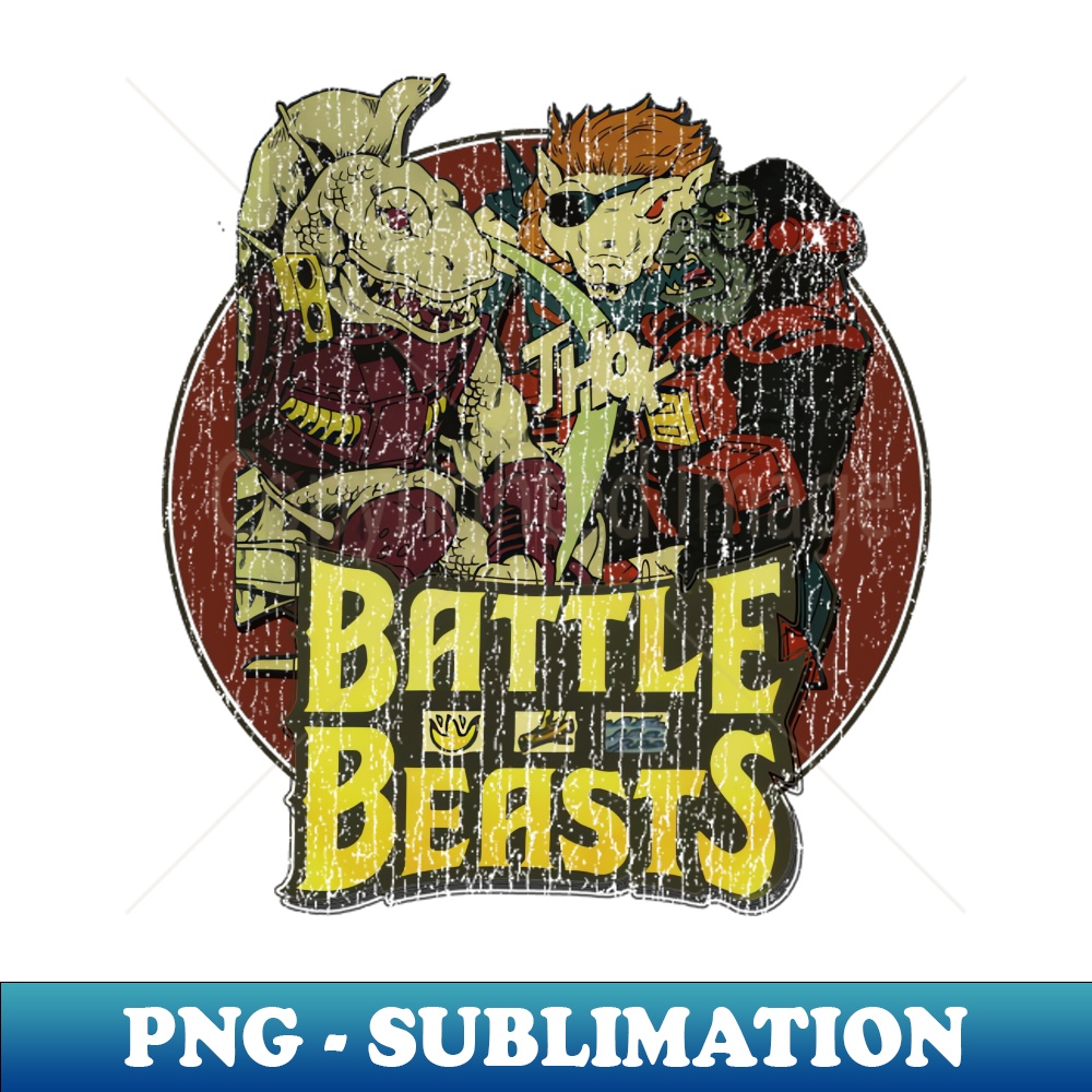 80s Battle Beasts Vintage - Exclusive PNG Sublimation Downlo | Inspire ...