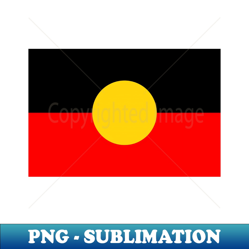Flag of Aboriginal Australian - Premium Sublimation Digital - Inspire ...