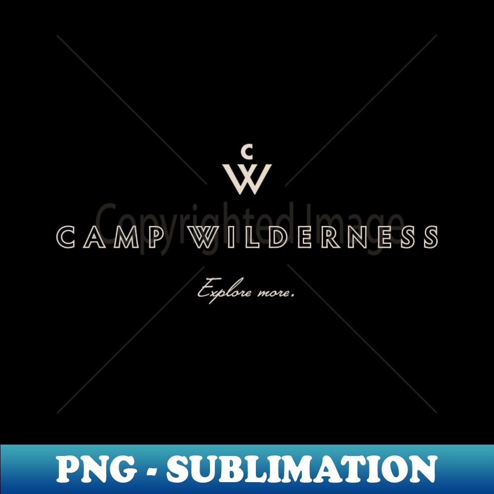 Camp Wilderness Main Logo - Stylish Sublimation Digital Down | Inspire ...