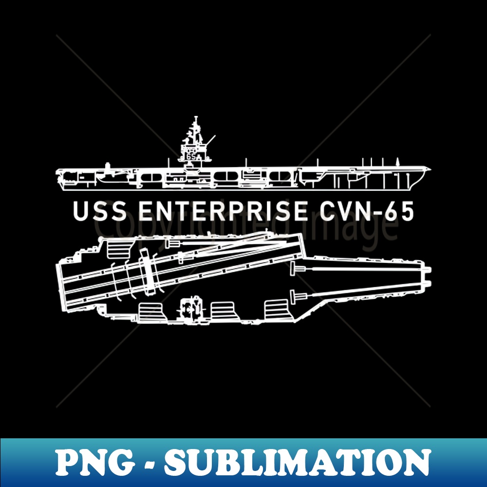 USS Enterprise CVN-65 Aircraft Carrier Blueprints - Professi | Inspire ...