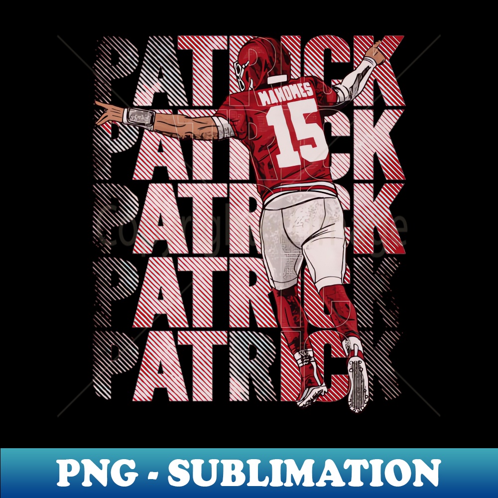 Patrick Mahomes Kansas City Repeat - PNG Transparent Sublima | Inspire ...