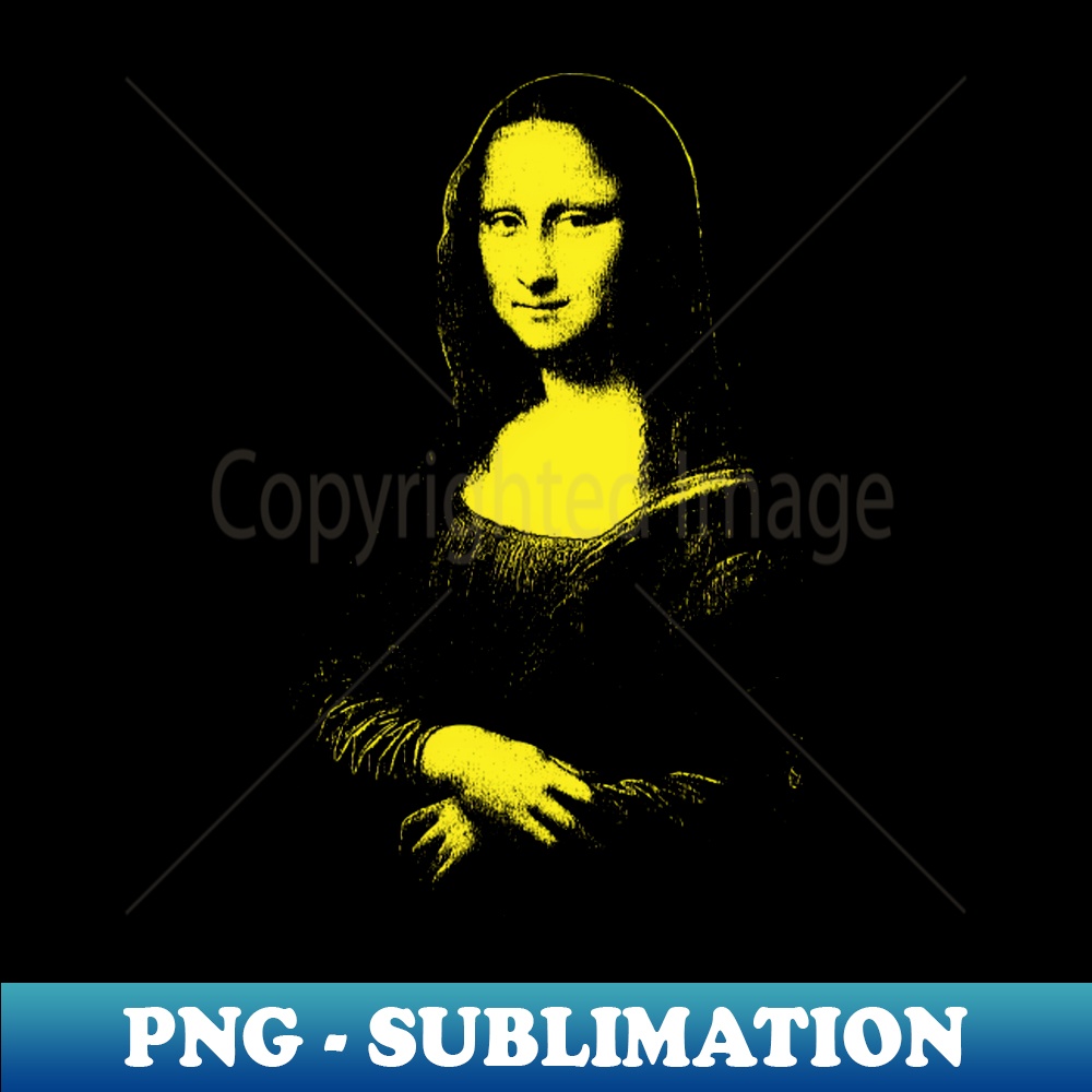 Bright Yellow Mono Color Mona Lisa - Signature Sublimation P | Inspire ...