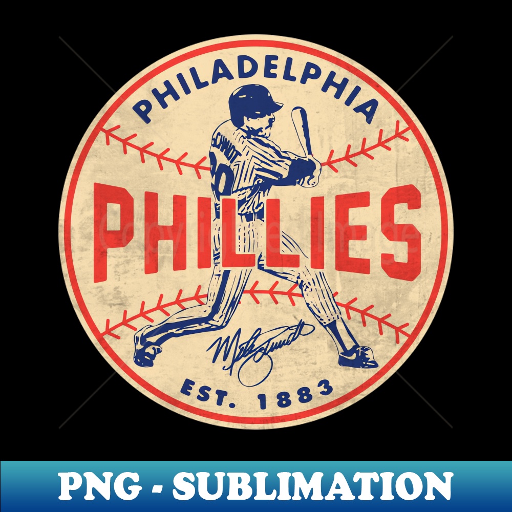 Philadelphia Phillies Mike Schmidt 1 by Buck Tee - Elegant S | Inspire ...