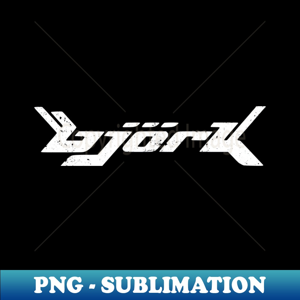 Vintage Bjork Logo - Modern Sublimation PNG File - Stunning | Inspire ...