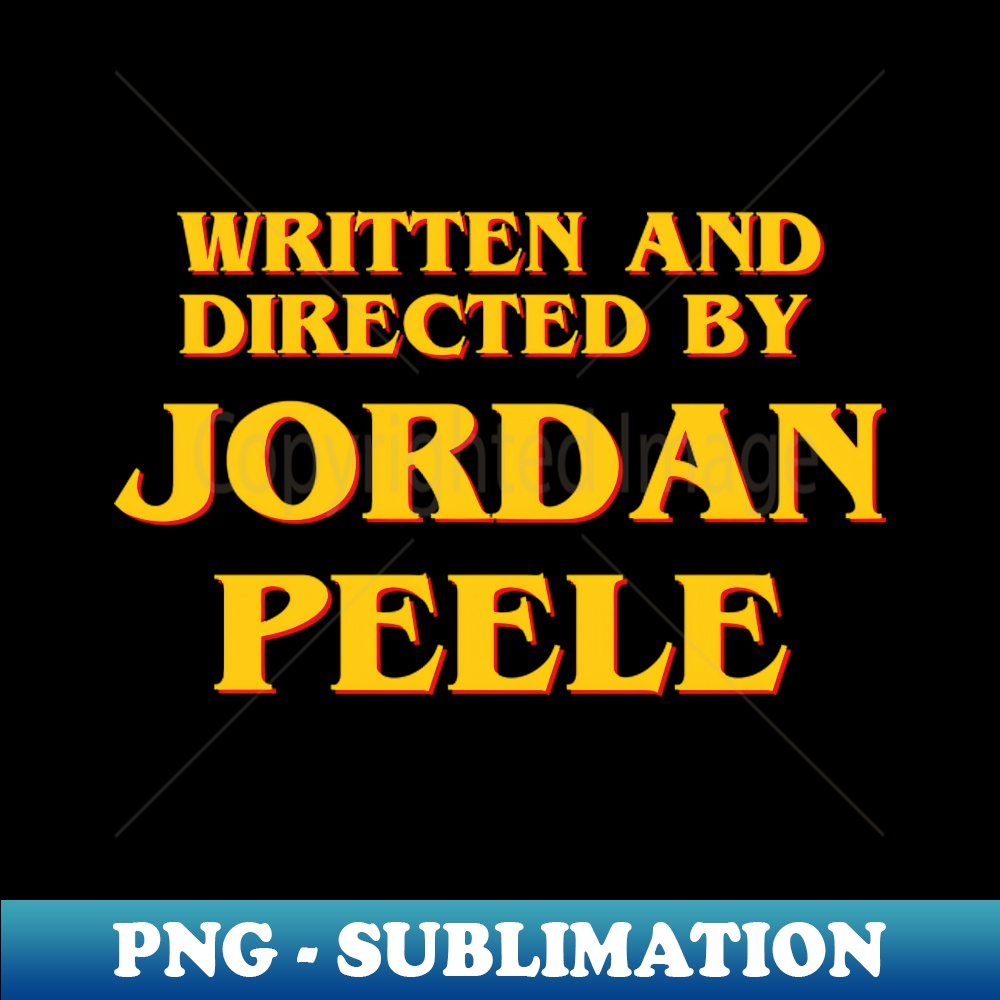 Written and Directed by Jordan Peele - PNG Transparent Subli | Inspire ...