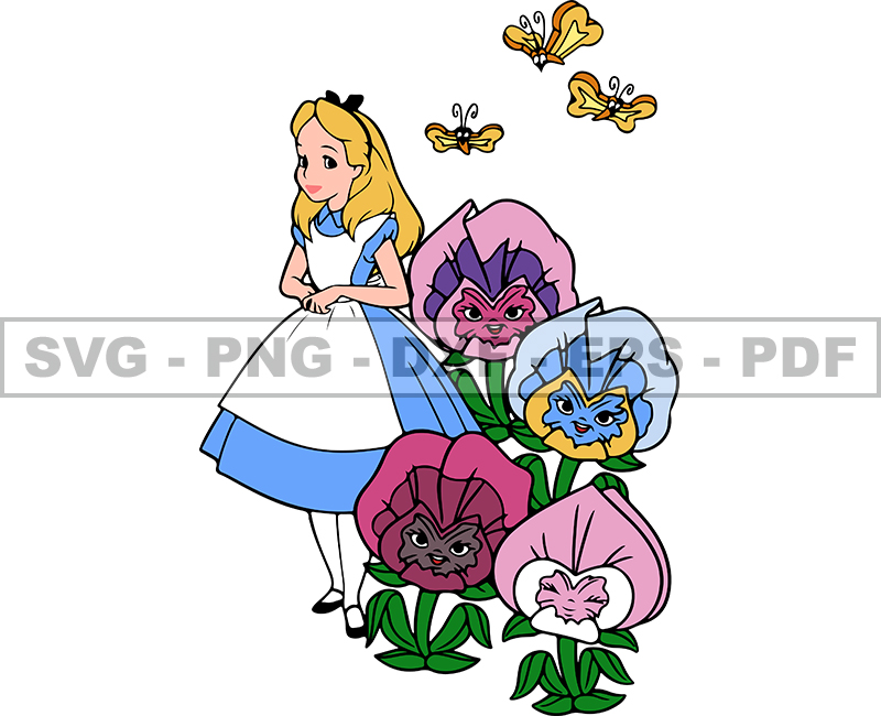 Alice in Wonderland Svg, Alice Svg, Cartoon Customs SVG, EPS | Inspire ...