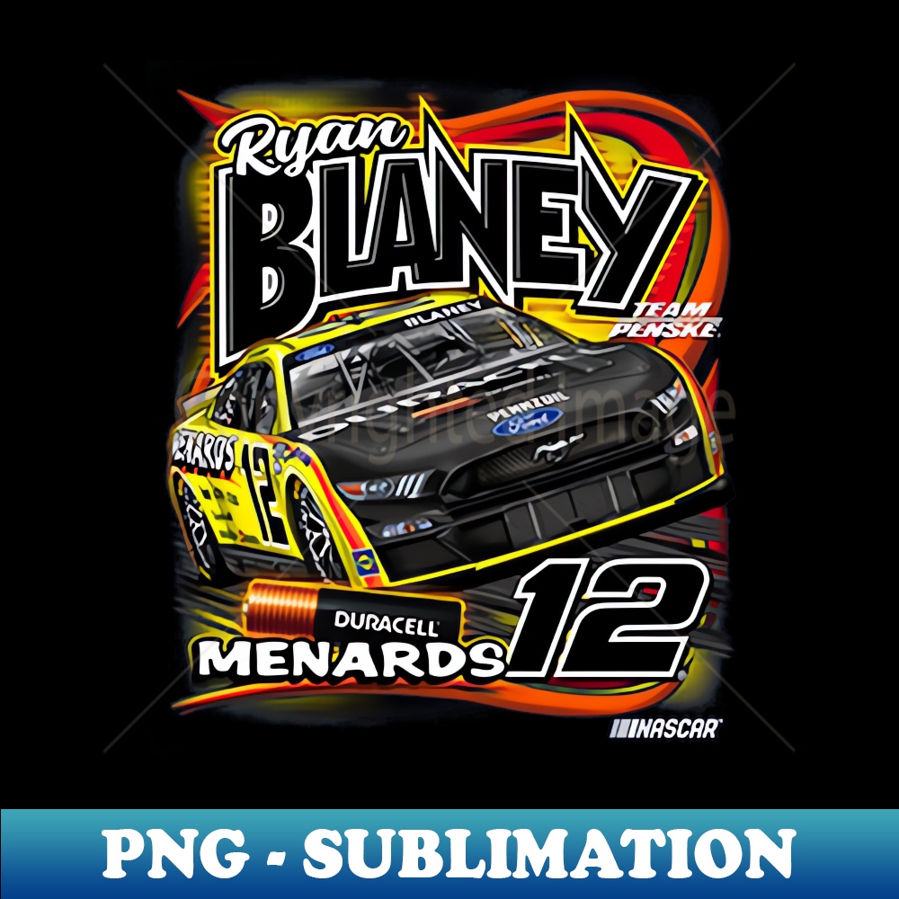 Ryan Blaney Car - PNG Transparent Sublimation File - Create | Inspire ...
