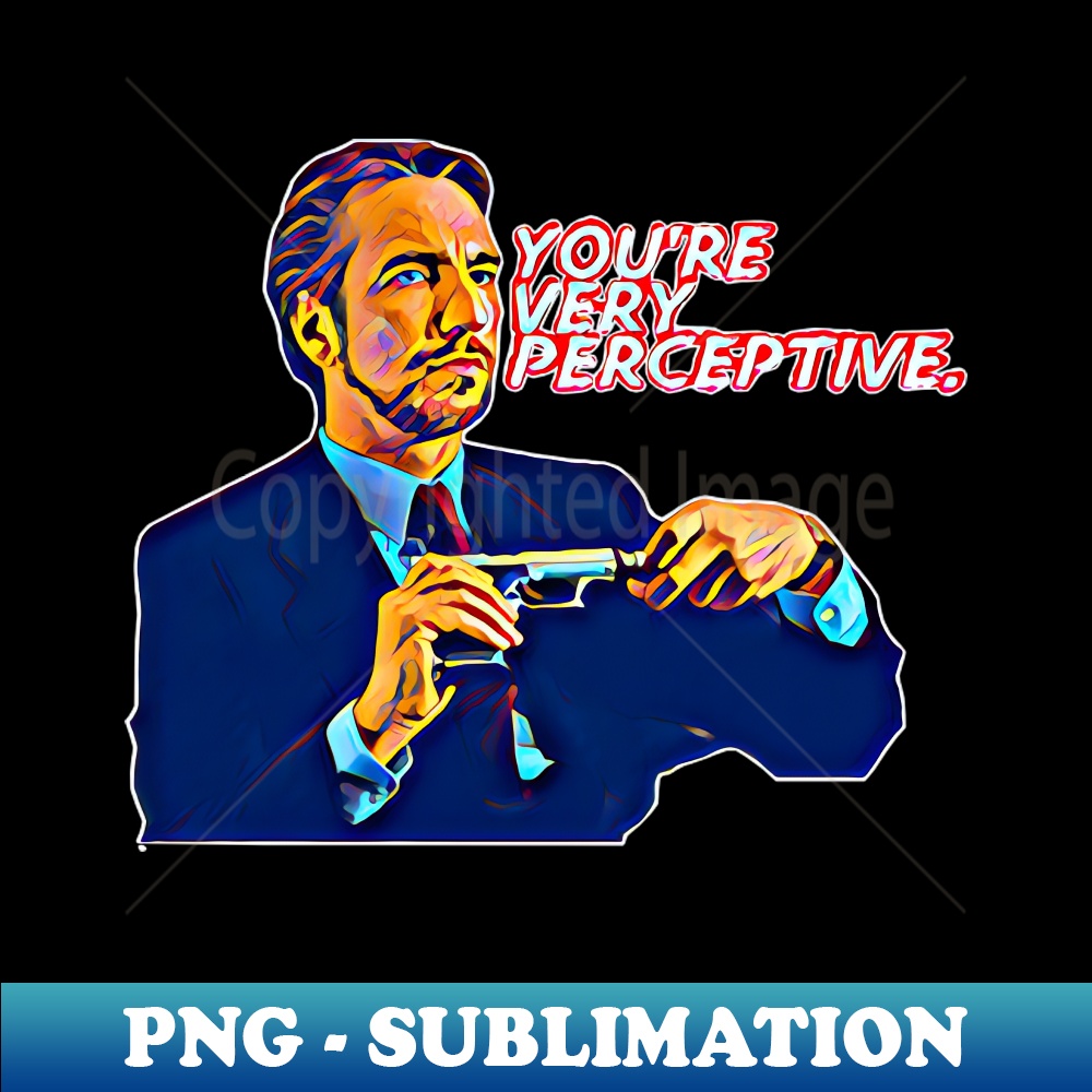 Youre Very Perceptive- Hans Gruber - High-Resolution PNG Sub | Inspire ...