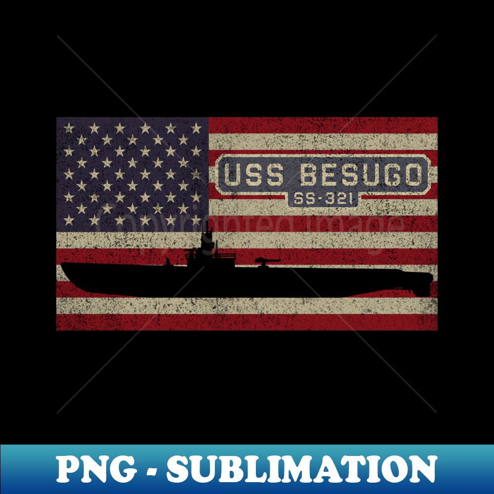 Besugo SS-321 WW2 Balao class submarine Vintage USA America | Inspire ...