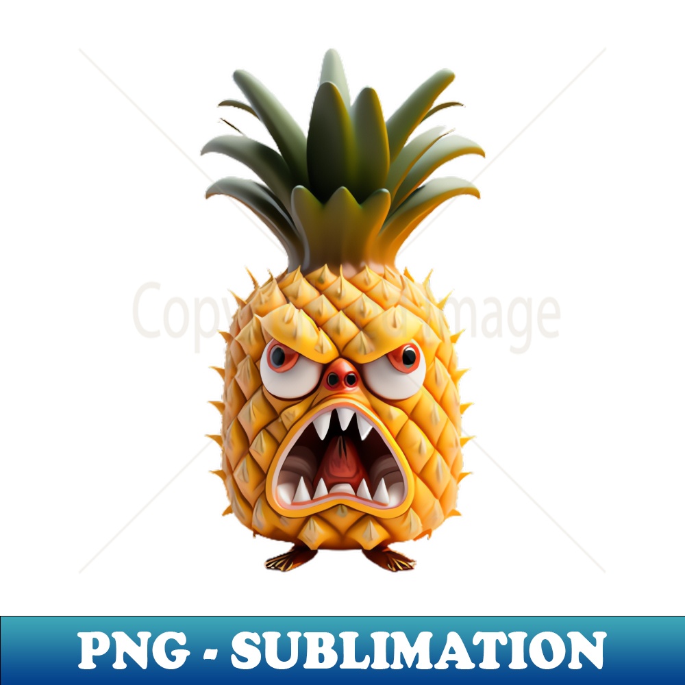Angry Pineapple - Creative Sublimation PNG Download - Boost | Inspire ...