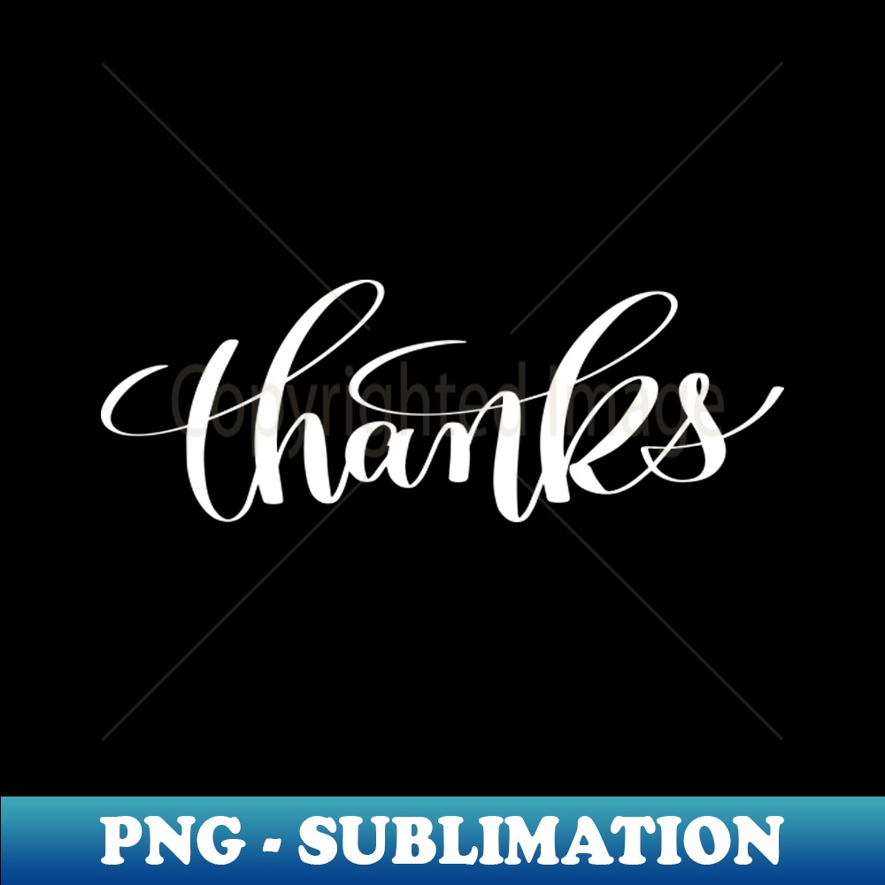 Thanks Thank You - Creative Sublimation PNG Download - Perfe | Inspire ...