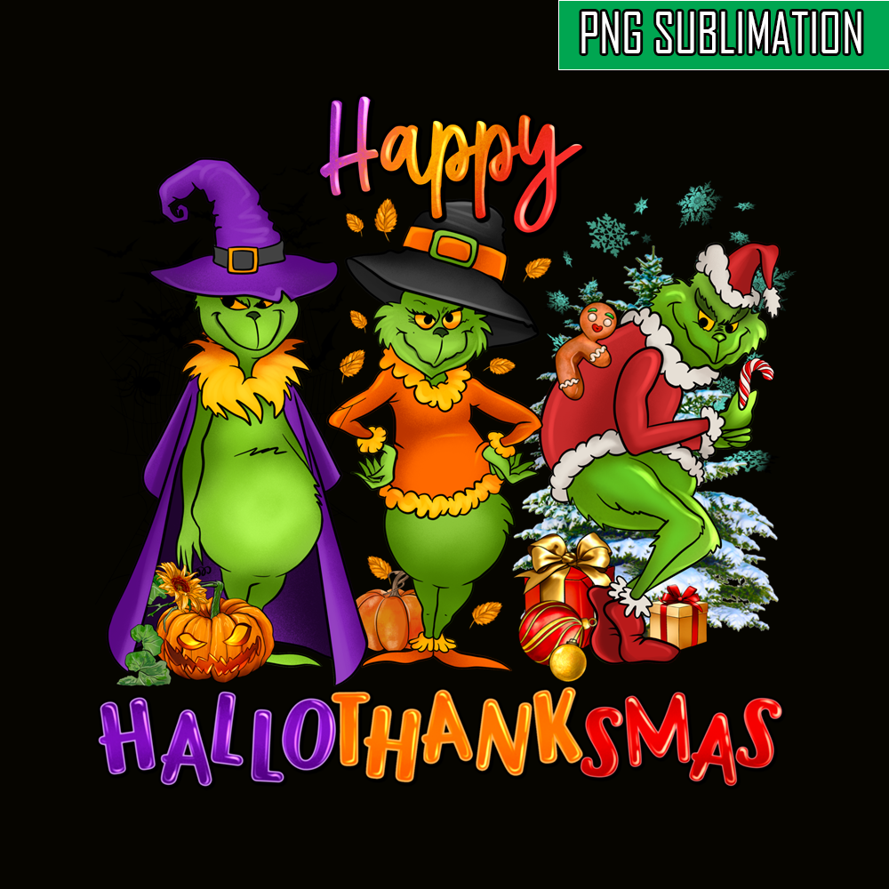 happy hallothanksmas png - Inspire Uplift