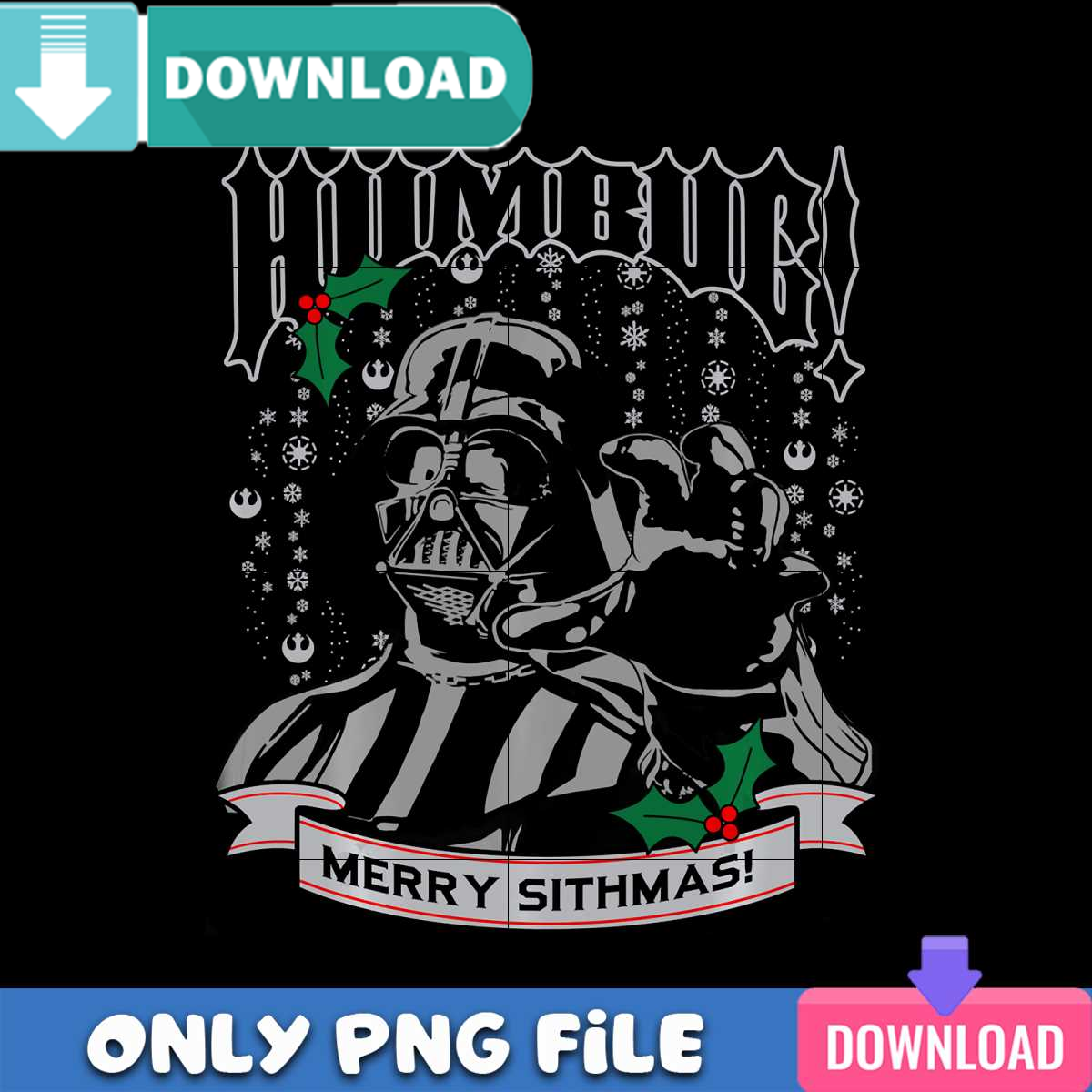 Star Wars Vader PNG Best Files Sublimation Design Download | Inspire Uplift