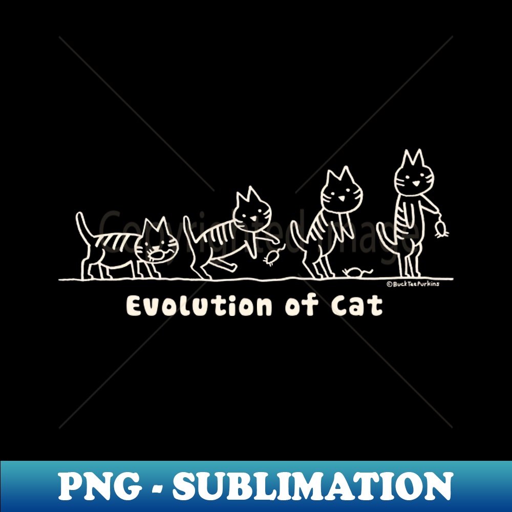 Evolution of Cat 2 by Buck Tee Originals - Stylish Sublimat - Inspire ...