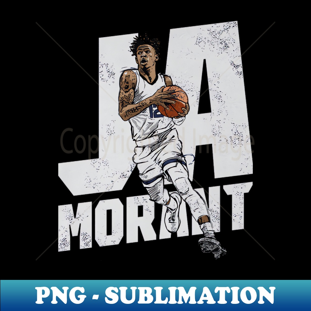 Ja Morant Memphis Drive - Decorative Sublimation PNG File - - Inspire ...