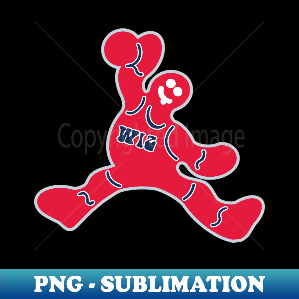 Jumping Washington Wizards Gingerbread Man - PNG Transparent | Inspire ...