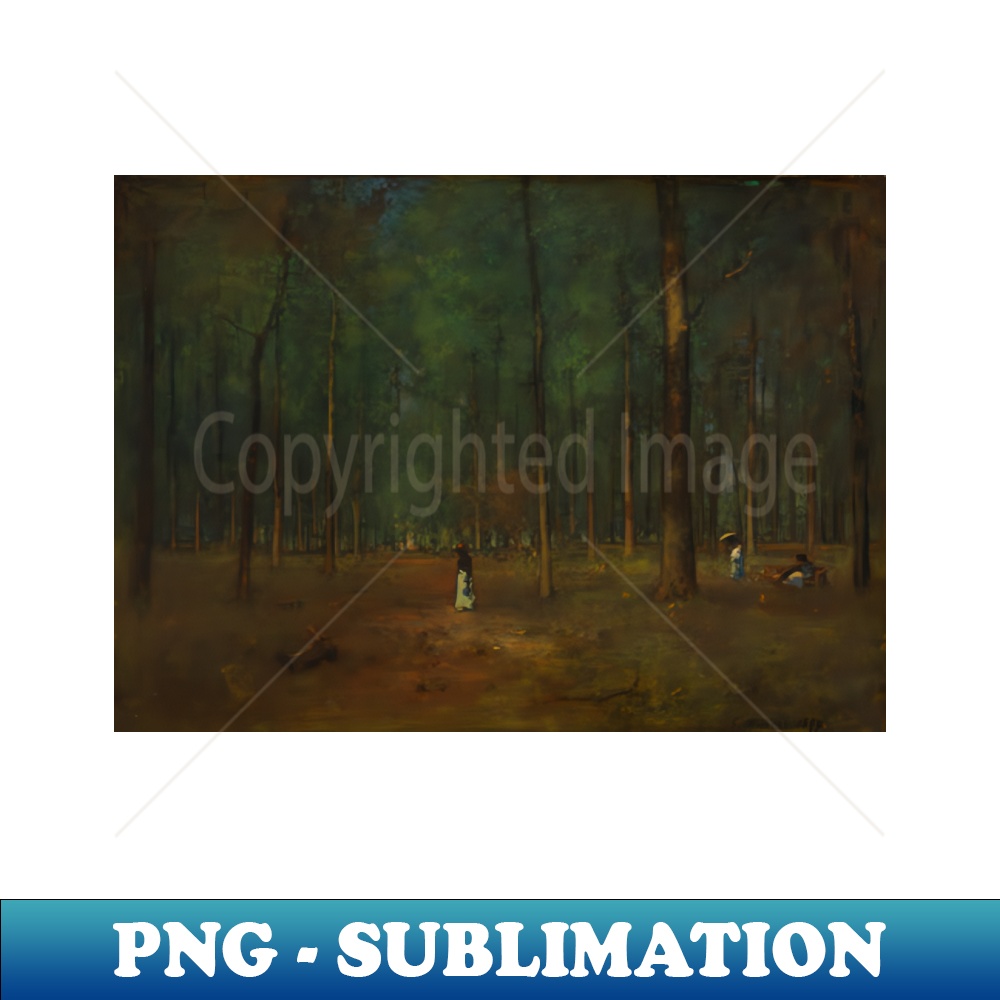 Georgia Pines by George Inness - Modern Sublimation PNG File | Inspire ...