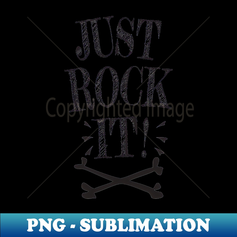 Rock - PNG Transparent Sublimation File - Defying the Norms - Inspire ...