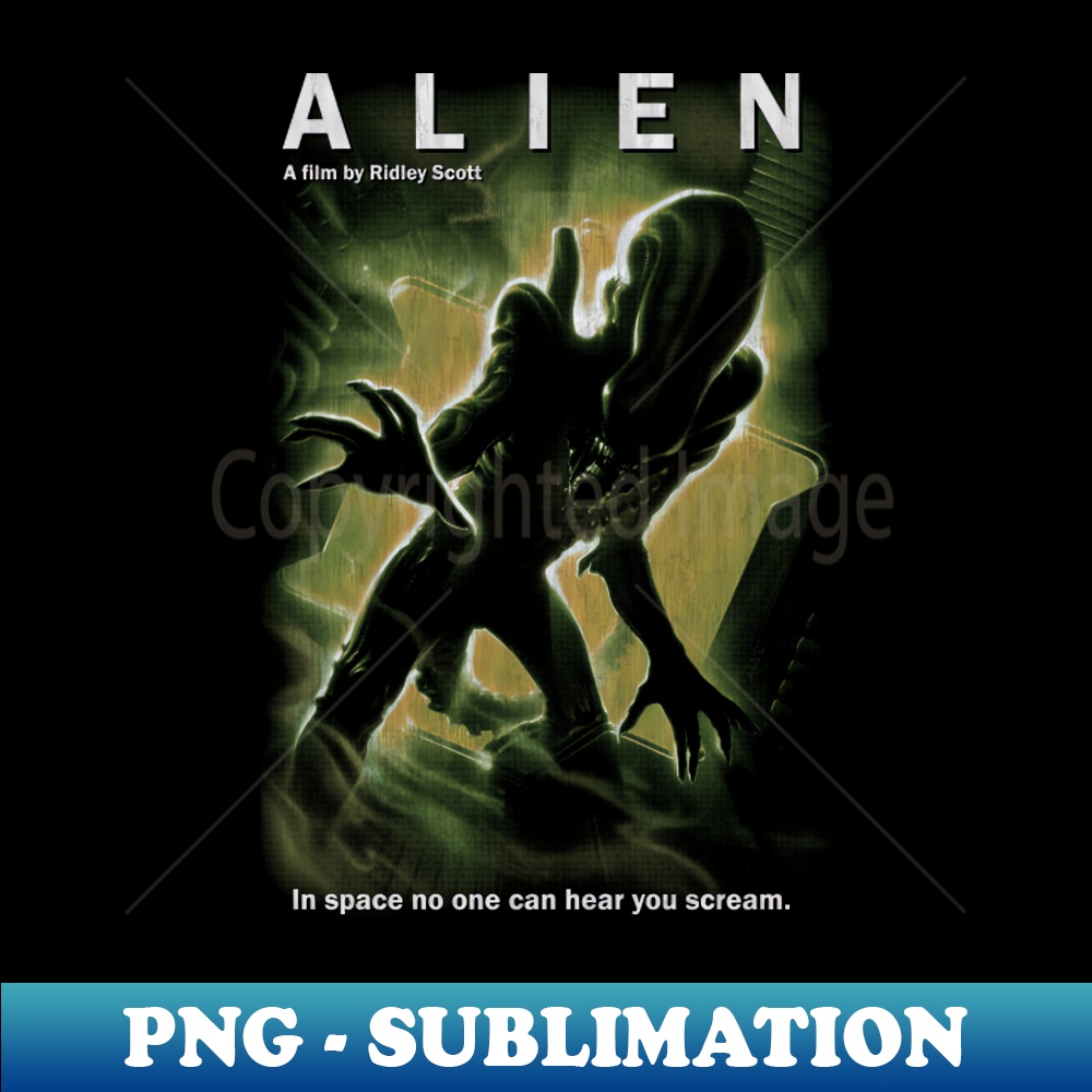 Alien Ridley Scott Xenomorph - Exclusive PNG Sublimation Dow | Inspire ...