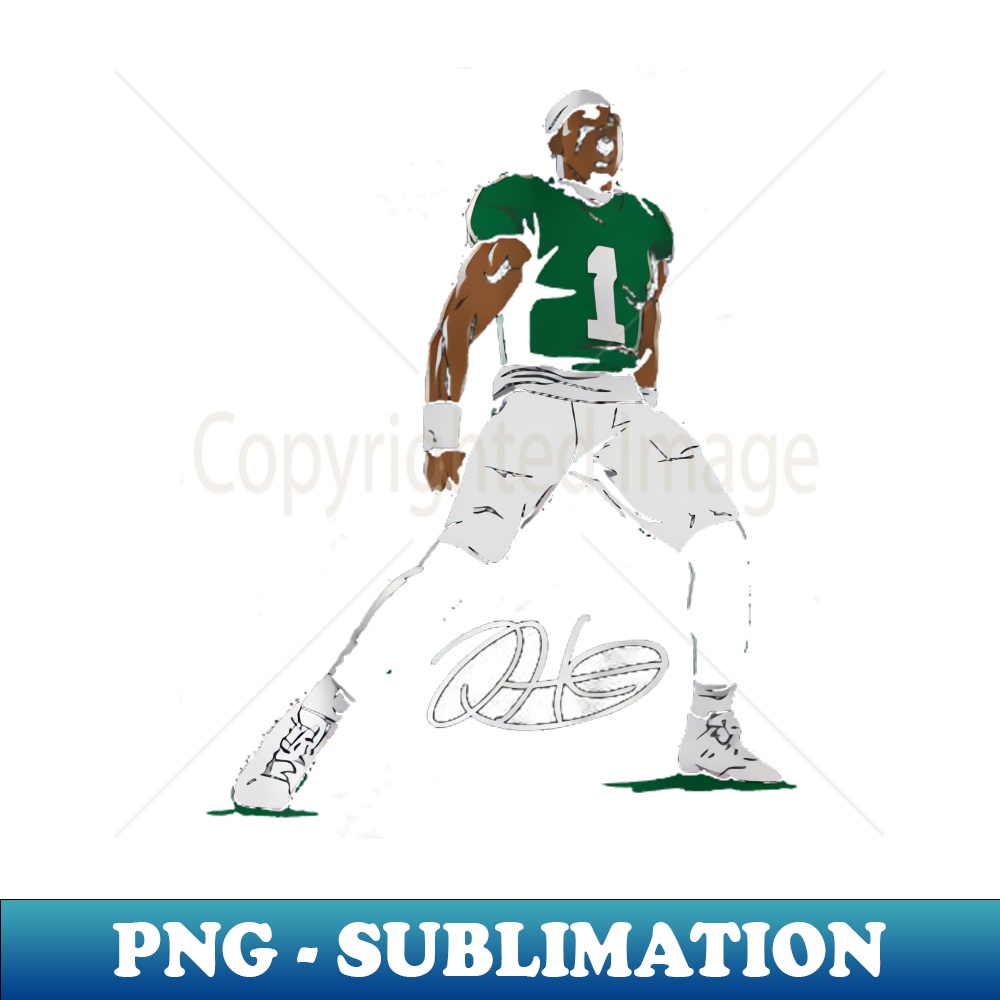 Jalen Hurts Superstar Pose - Trendy Sublimation Digital Down | Inspire ...