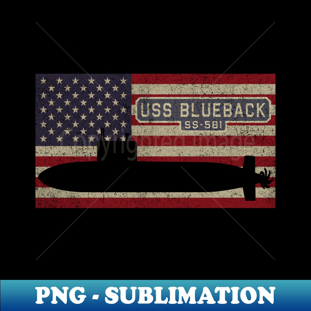 Blueback SS-581 Barbel-Class Submarine Vintage USA American | Inspire ...
