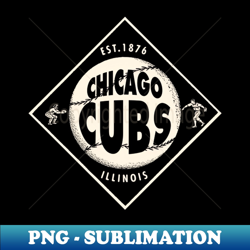 Chicago Cubs Big Ball by Buck Tee Originals - Decorative Su | Inspire ...