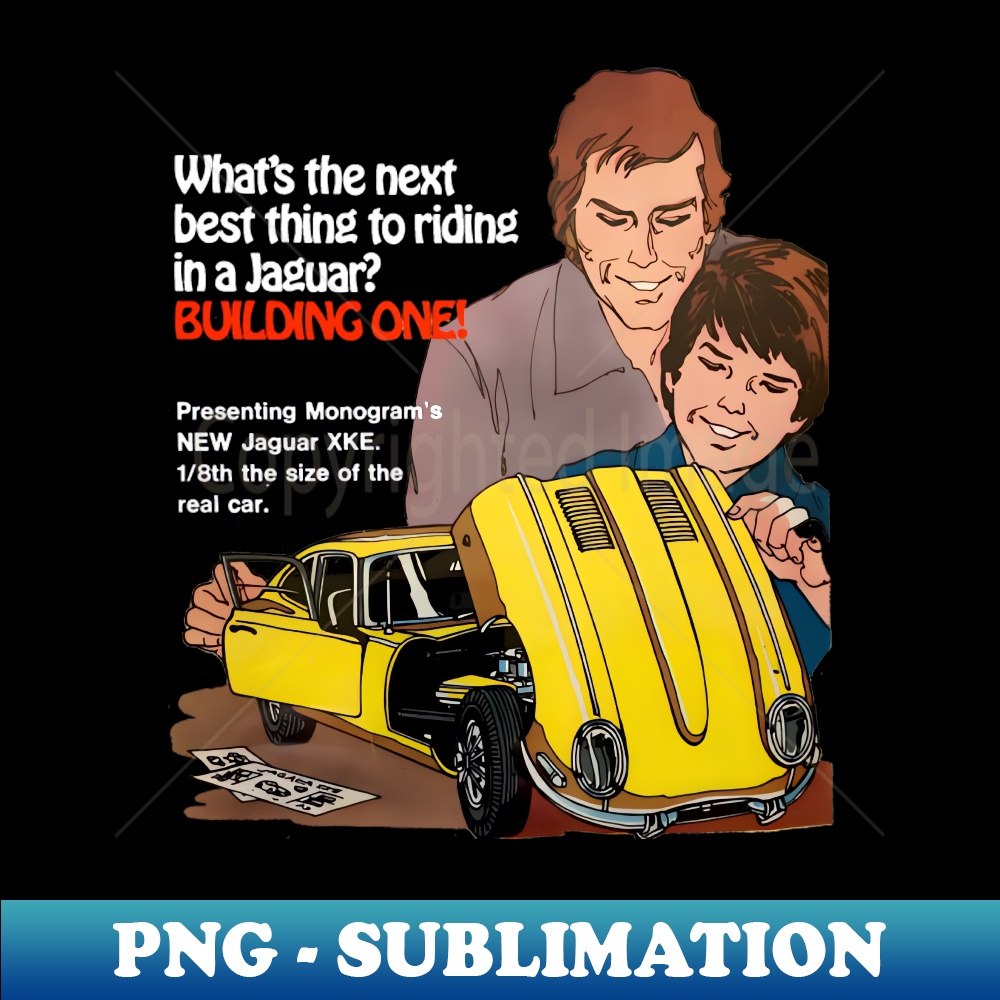 Vintage Model Jaguar Advertisement - Signature Sublimation P | Inspire ...