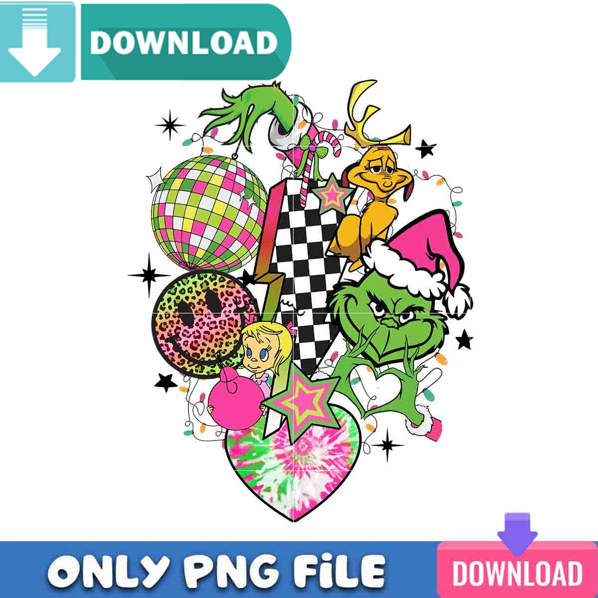 Grinchy Holiday Christmas Png Best Files Design Download | Inspire Uplift