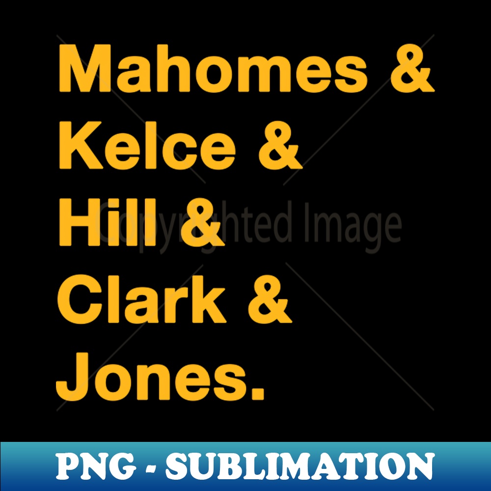 2019 Kansas City Chiefs Gold - Premium Sublimation Digital D | Inspire ...